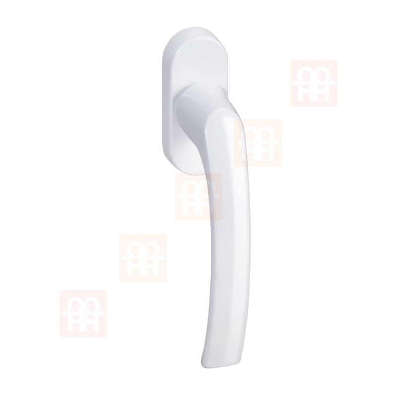 Aluminium window handle | white